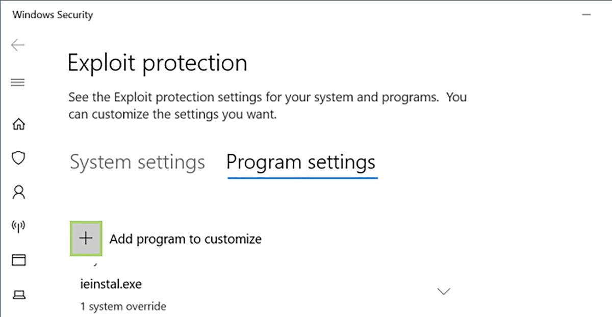 How to turn off Exploit Protection for individual apps in Windows 10 ...