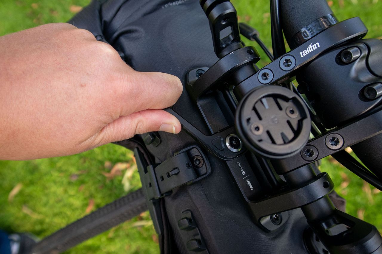 Tailfin Bar Bag System review: modular, quick-release handlebar baggage ...