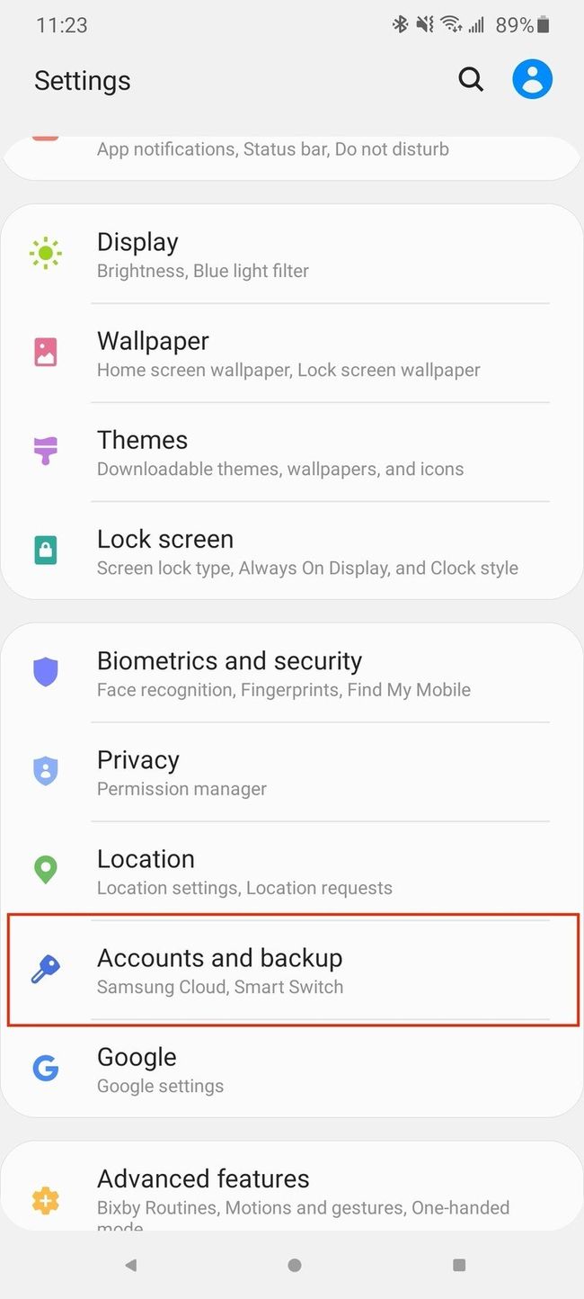 How to back up the data on your Samsung phone using Samsung Cloud ...