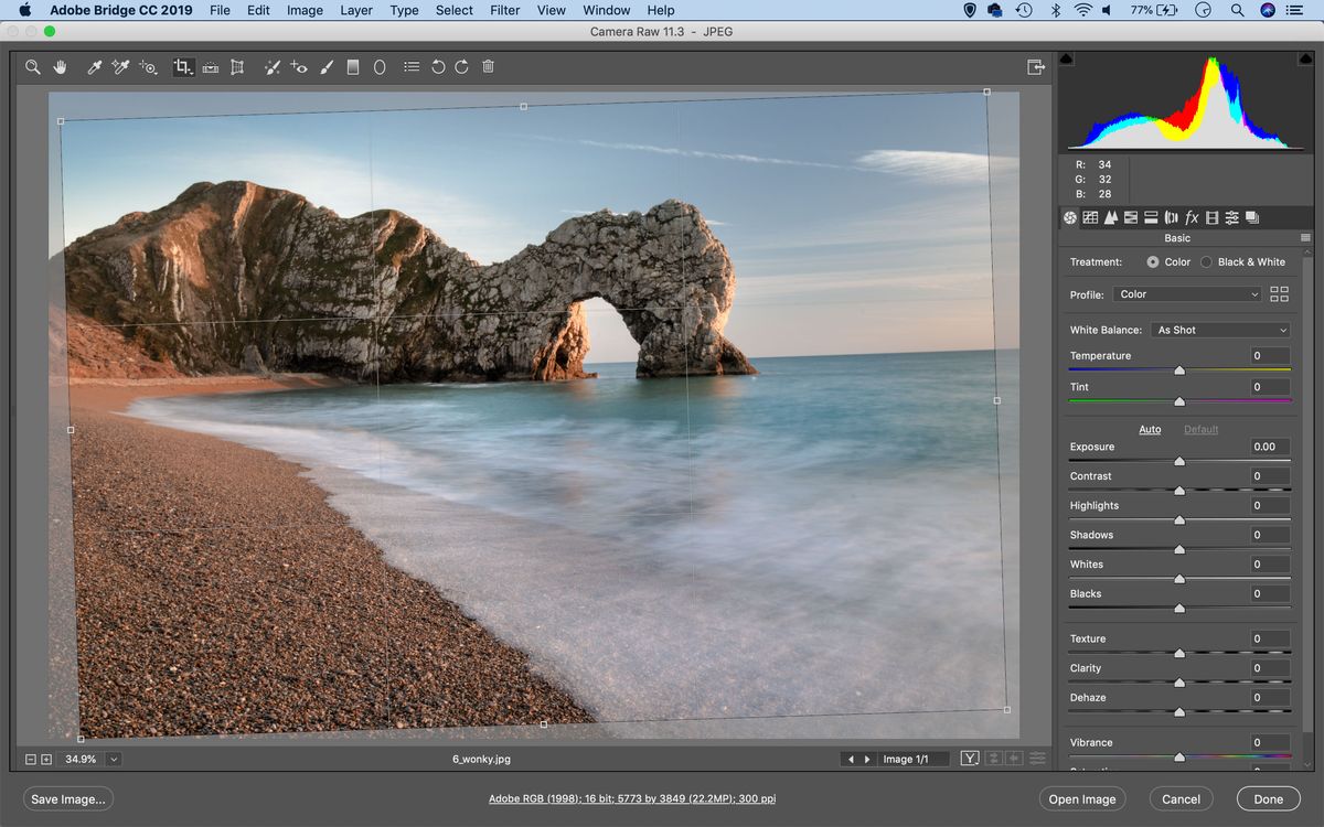 Common photo problems and how to fix them in Photoshop: #6 My horizon ...