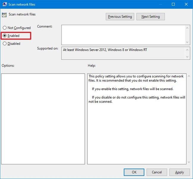 How to enable network file scanning with Microsoft Defender Antivirus ...