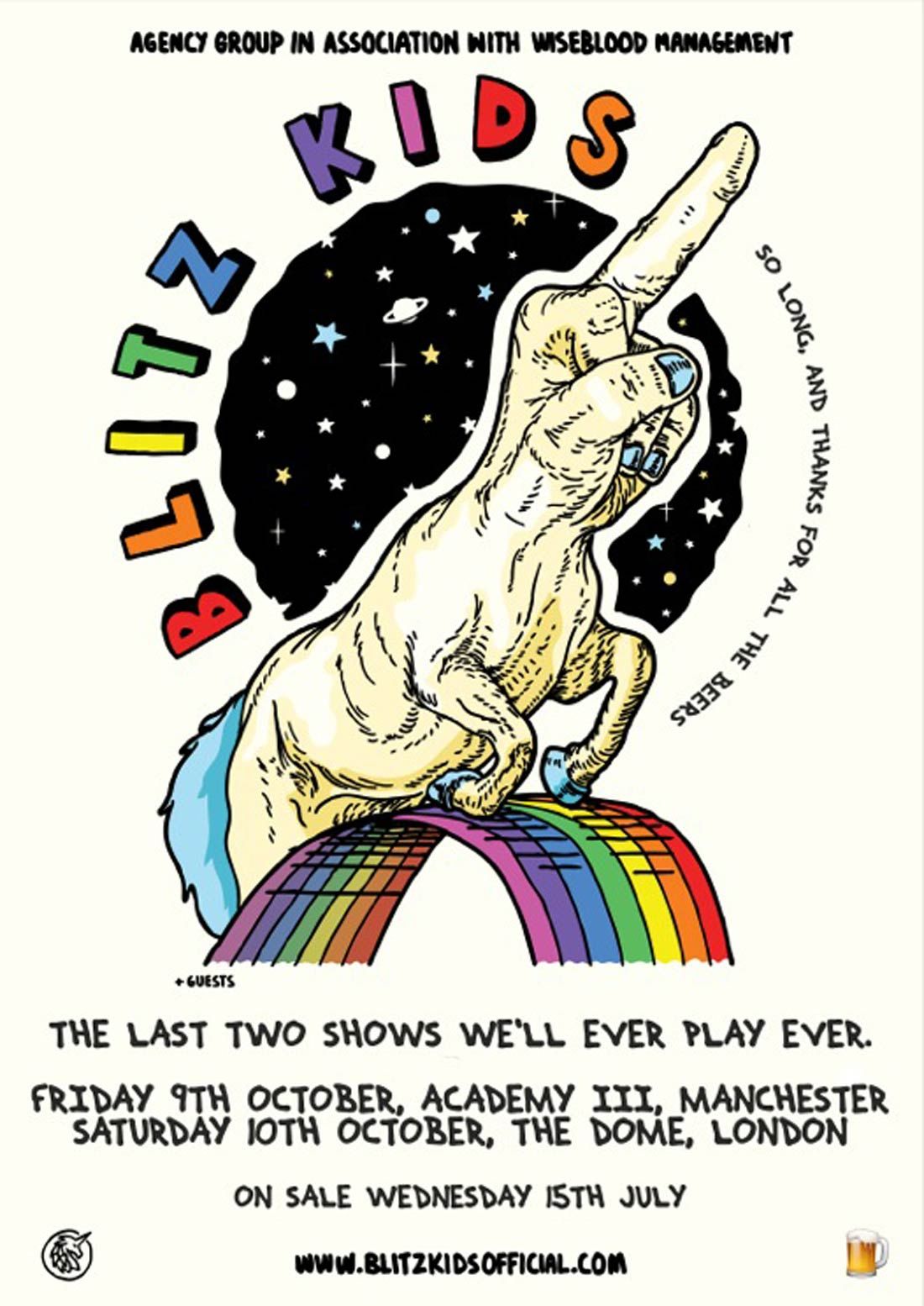 Blitz Kids confirm final 2 shows | Louder