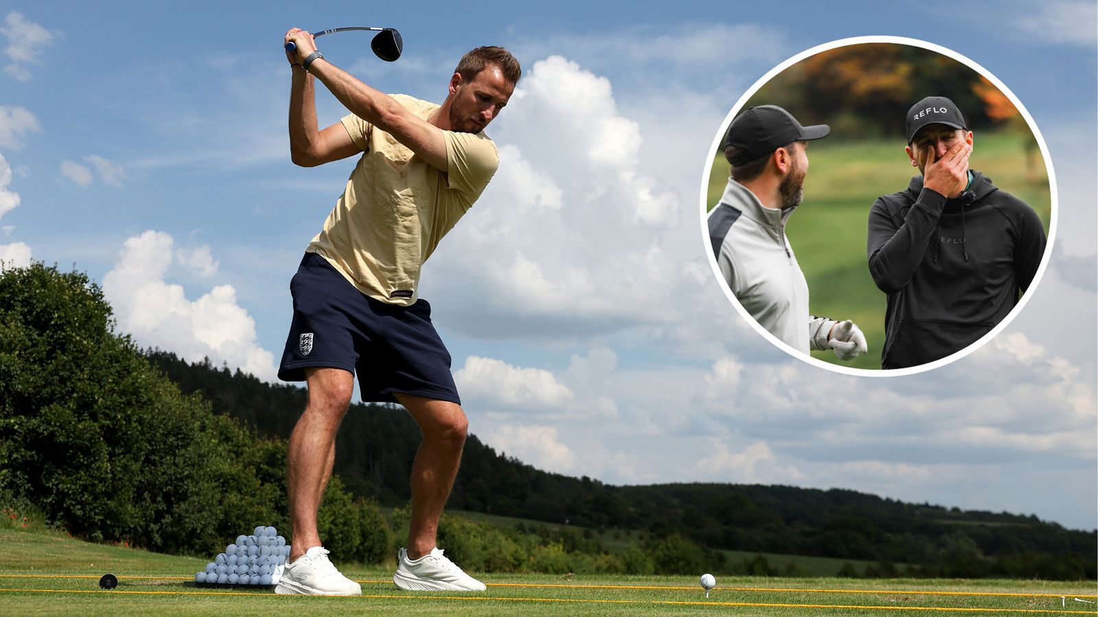 Watch: Harry Kane Almost Makes Par-4 Hole-In-One With Rick Shiels ...