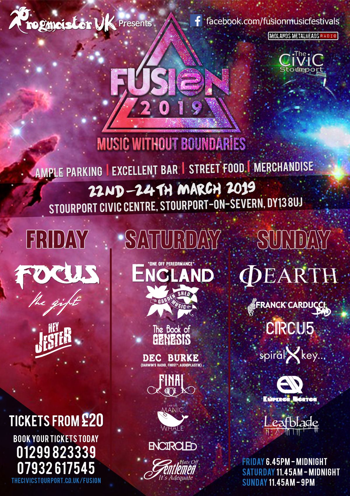 England and Focus head up new-look three-day Fusion Festival | Louder