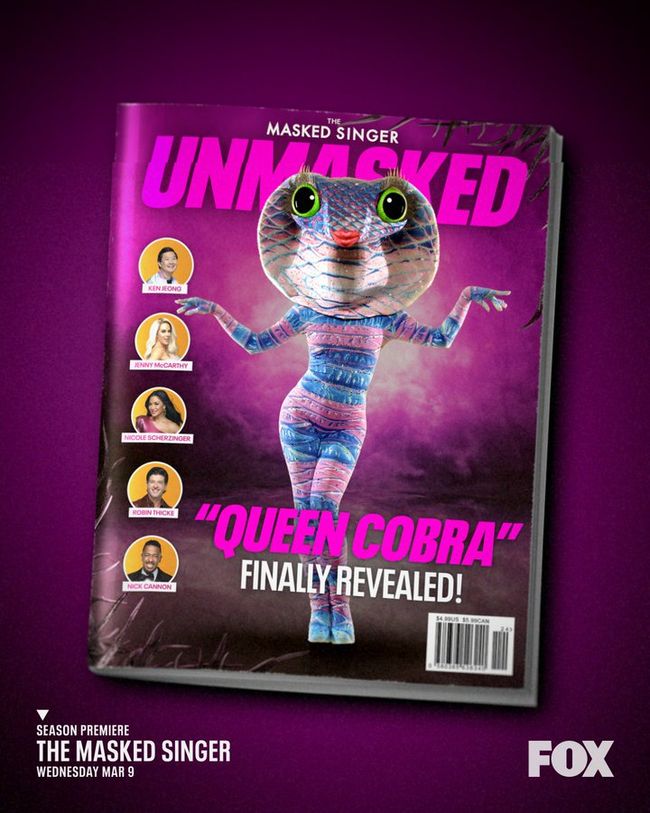 Who is Queen Cobra in The Masked Singer US? | What to Watch