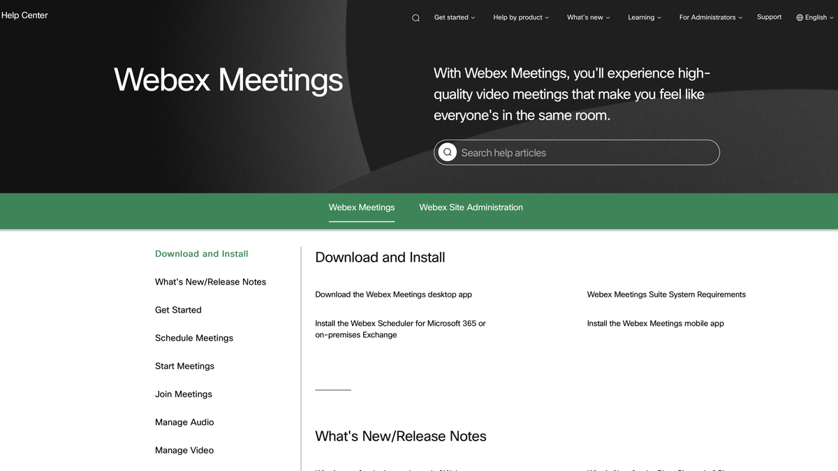Cisco Webex Meetings review | TechRadar