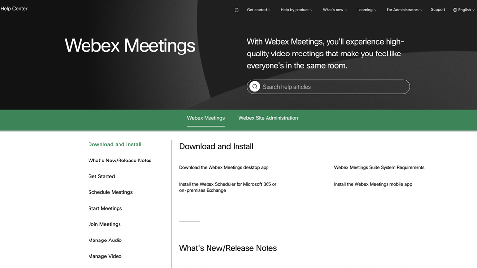 Cisco Webex Meetings review | TechRadar