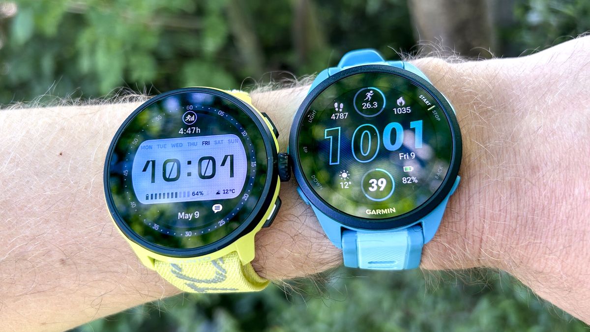 I wore the Garmin Forerunner 165 vs. Suunto Run for a week — here's the winner | Tom's Guide
