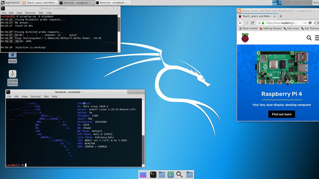 Raspberry Pi 4 gets Kali Linux, a distro aimed at ethical hackers ...