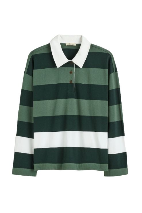Spring 2025 Is Calling for the Preppy Rugby Shirt Trend Revival | Marie ...