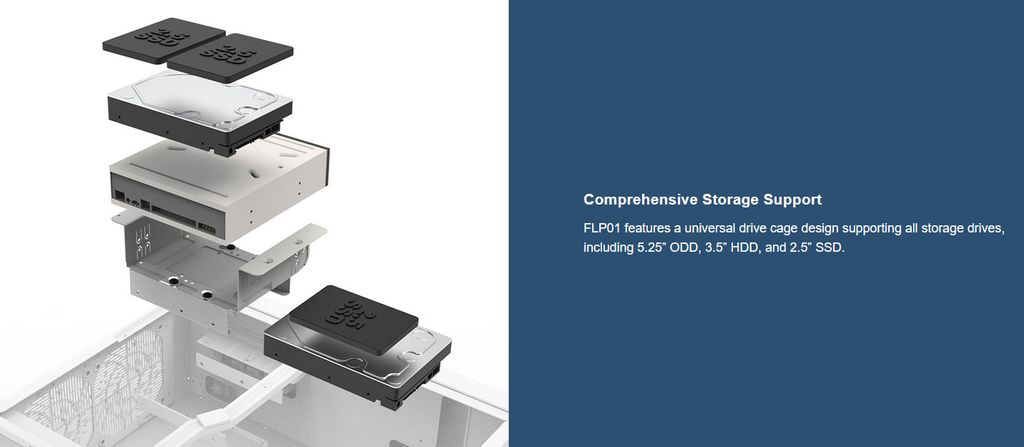 Retro PC case flaunts floppy disk-style bay cover — Silverstone FLP01 will sell for around $130 ...