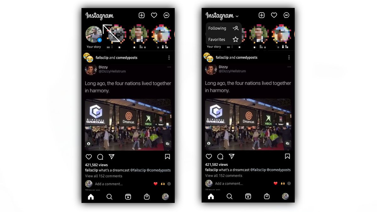 How to change your Instagram feed from algorithmic to chronological ...