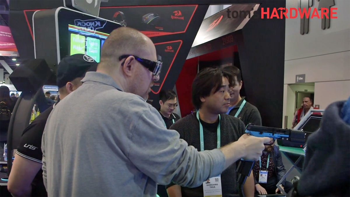 This Arcade Game Lets You Shoot Real Pellets at Virtual Targets | Tom's ...