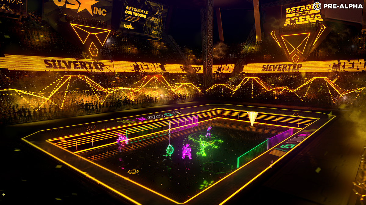 Laser League is a new futuresport where you murder with colored light ...
