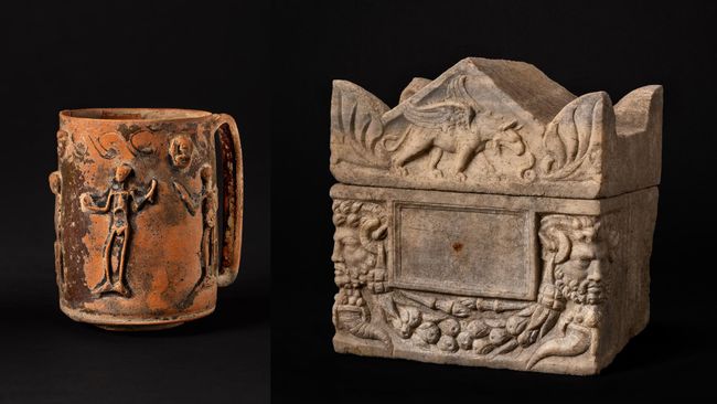 1,430 ancient Roman graves scattered with funerary festival leftovers ...