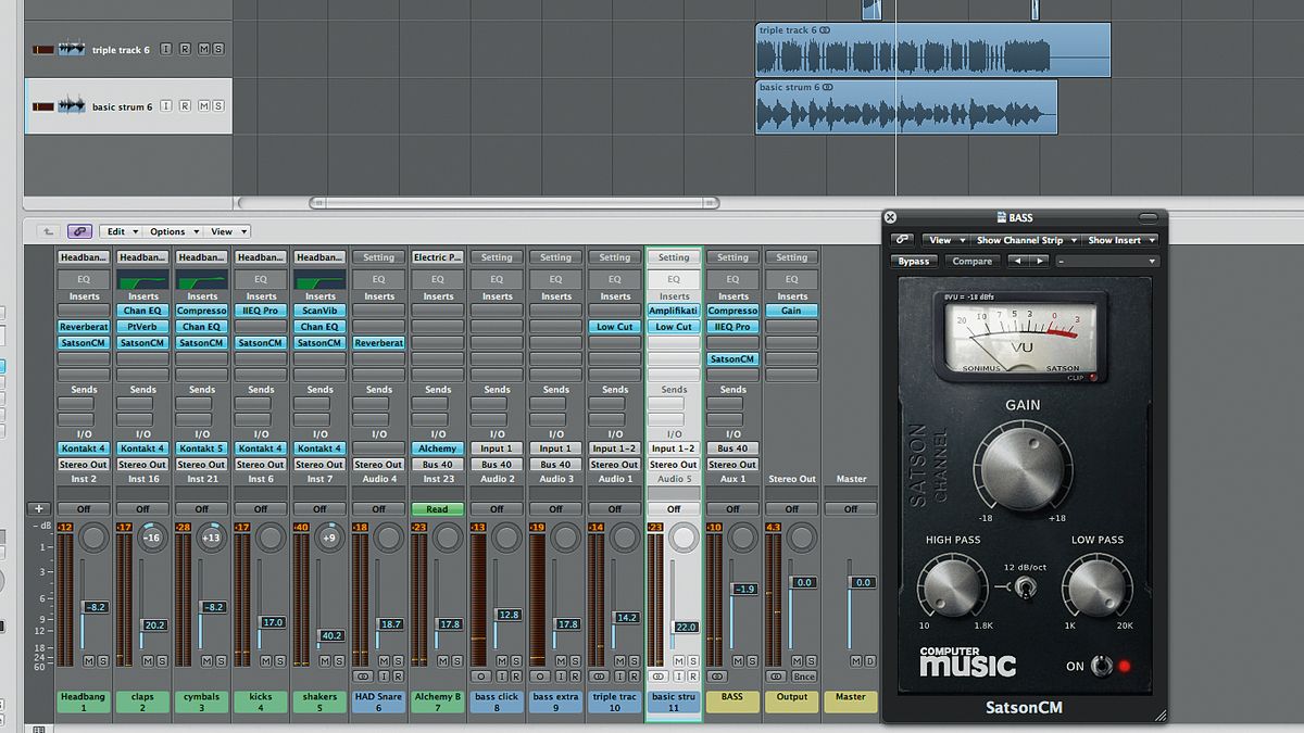 How to create and mix a convincing bass guitar part in software ...