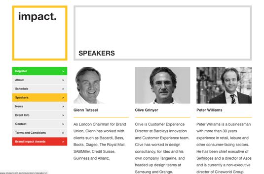 Impact conference: meet the speakers | Creative Bloq
