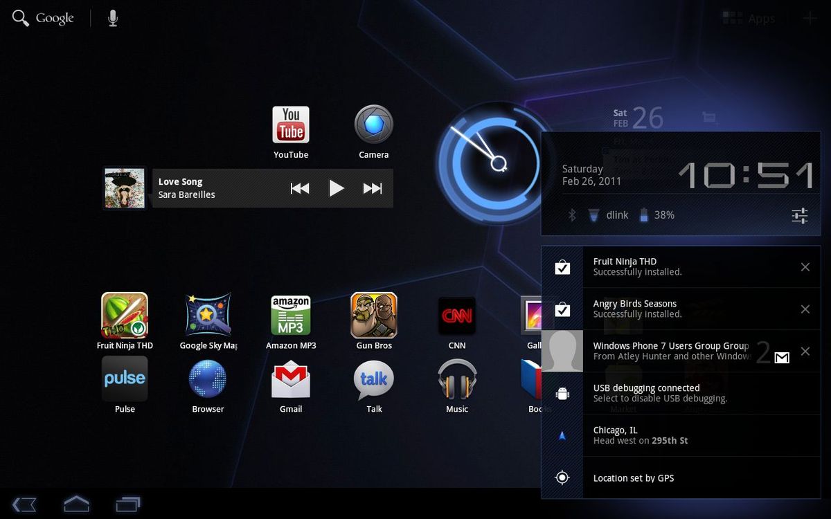 Motorola Xoom: Usability - Motorola Xoom review - Page 6 | TechRadar