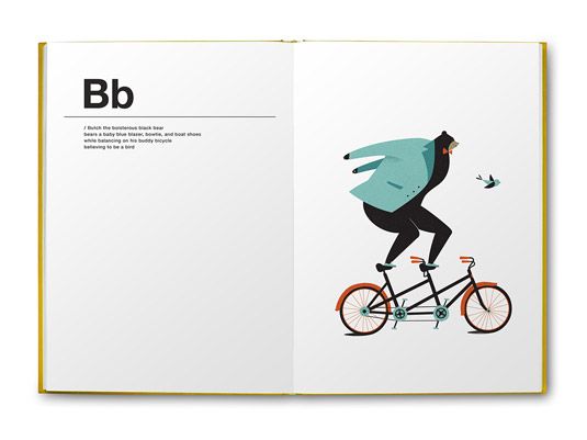 Quirky illustrated alphabet book offers an alternative ABC | Creative Bloq