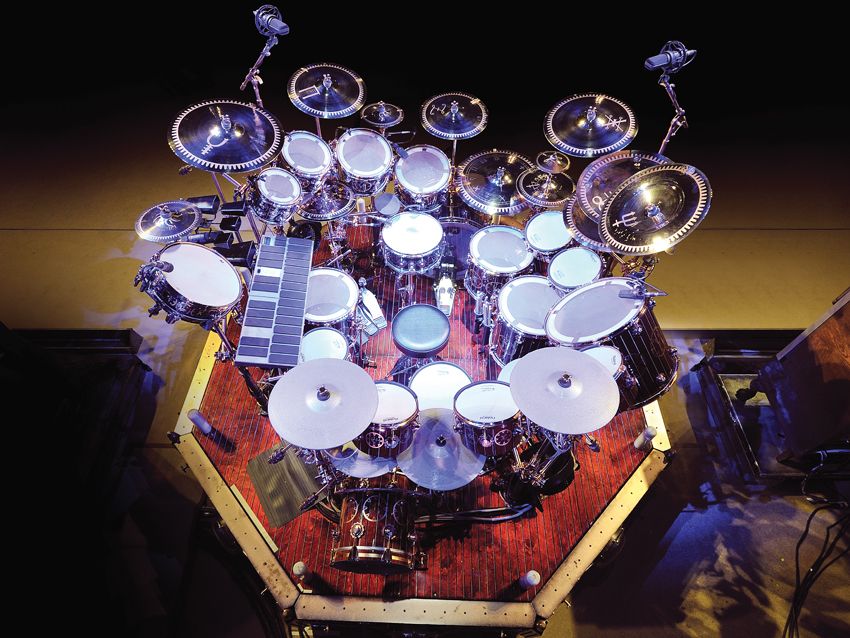 Drum kits of the pros: stars' live and studio drum setups in pictures ...