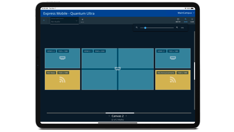 Extron Makes 'Major Enhancements' to Video Wall Mobile App for Quantum ...