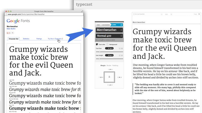 New Google app lets you experiment with web fonts | Creative Bloq