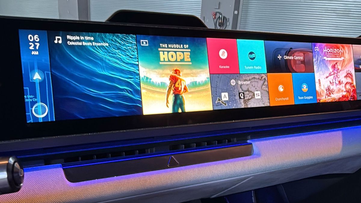 I sat inside an Afeela and I am so ready for this Sony Honda Mobility ...