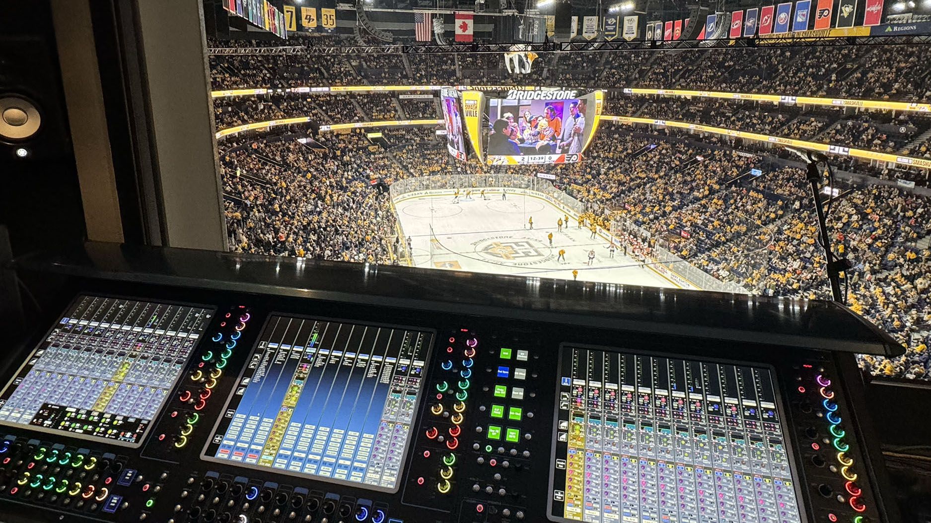 NHL's Nashville Predators Score a Hat Trick with Third DiGiCo Audio ...