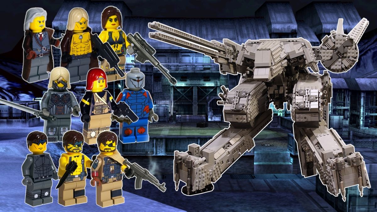 Brick time event: the coolest custom-made video game Lego sets ...