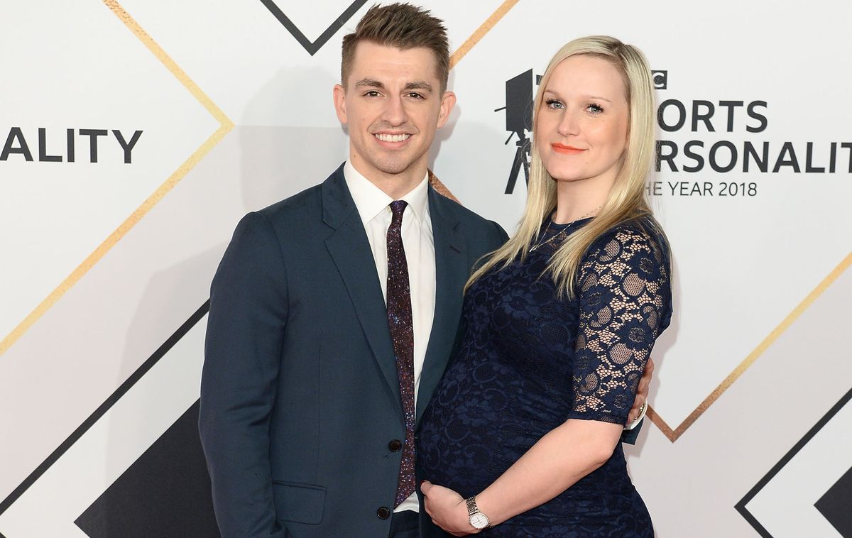 Olympic gold medallist Max Whitlock welcomes first child with wife Leah ...