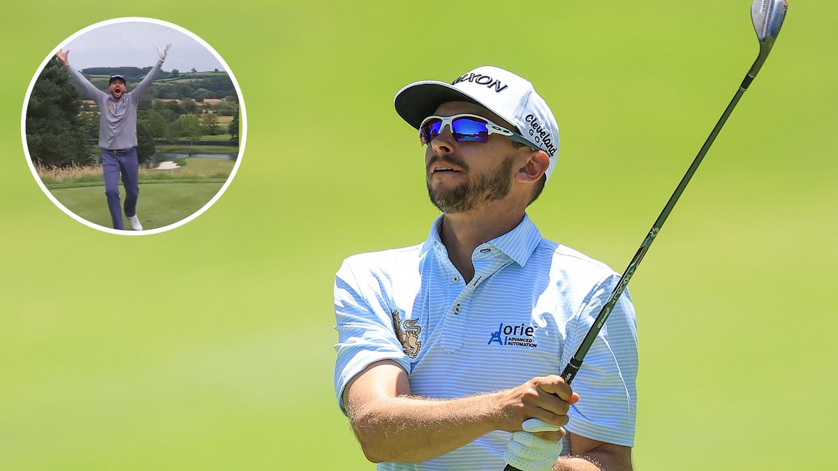 John Catlin scores hole-in-one at famous JCB Golf Club Par 3