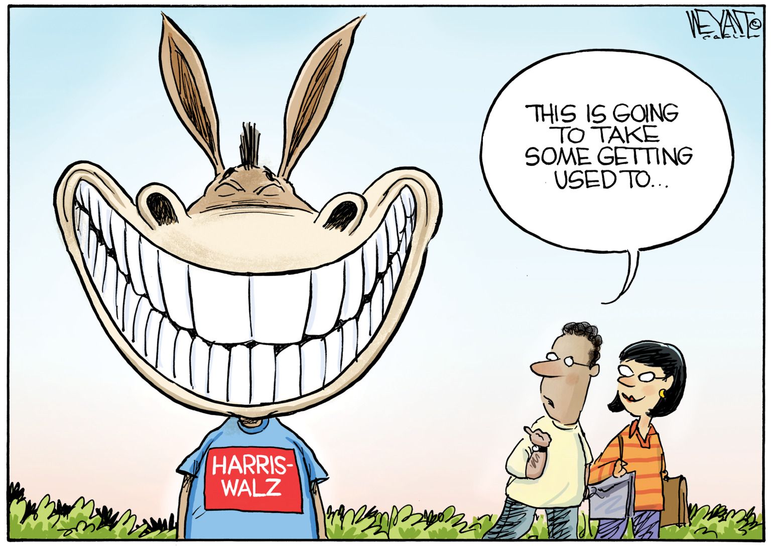 Today's political cartoons - August 26, 2024 | The Week