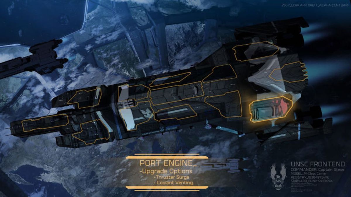 Halo Wars space combat revealed by Creative Assembly concept artist ...