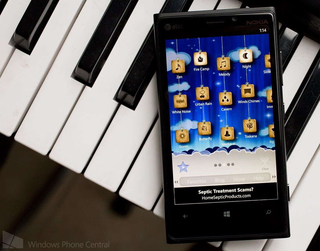 Chilling out with Relax Melodies on your Windows Phone | Windows Central