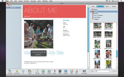 Building your iWeb site - Guide to iWeb: tips and tricks you need to ...