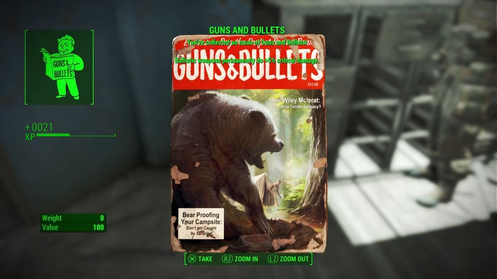 Fallout 4 Guns and Bullets - Fallout 4 Comic Book and Magazine ...