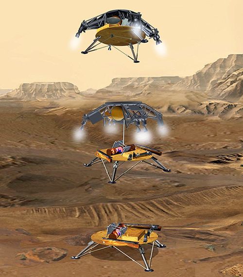 Heavy-Lift Helicopter Inspires NASA’s New Mars Lander | Space