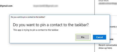 How to Pin Contacts to the Windows 10 Taskbar | Laptop Mag