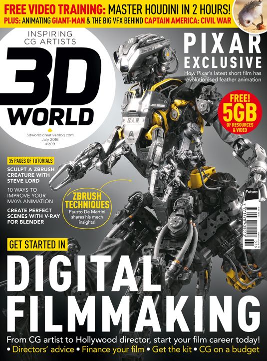 Break into digital filmmaking with the new 3D World | Creative Bloq