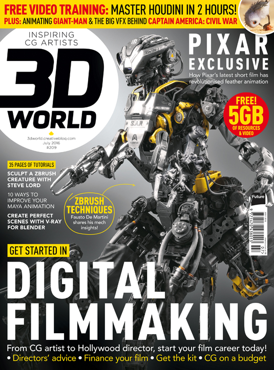 Break into digital filmmaking with the new 3D World | Creative Bloq