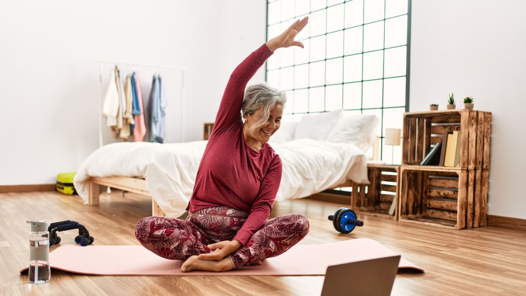 I'm always stiff from sitting, so I tested out a 12-minute morning ...