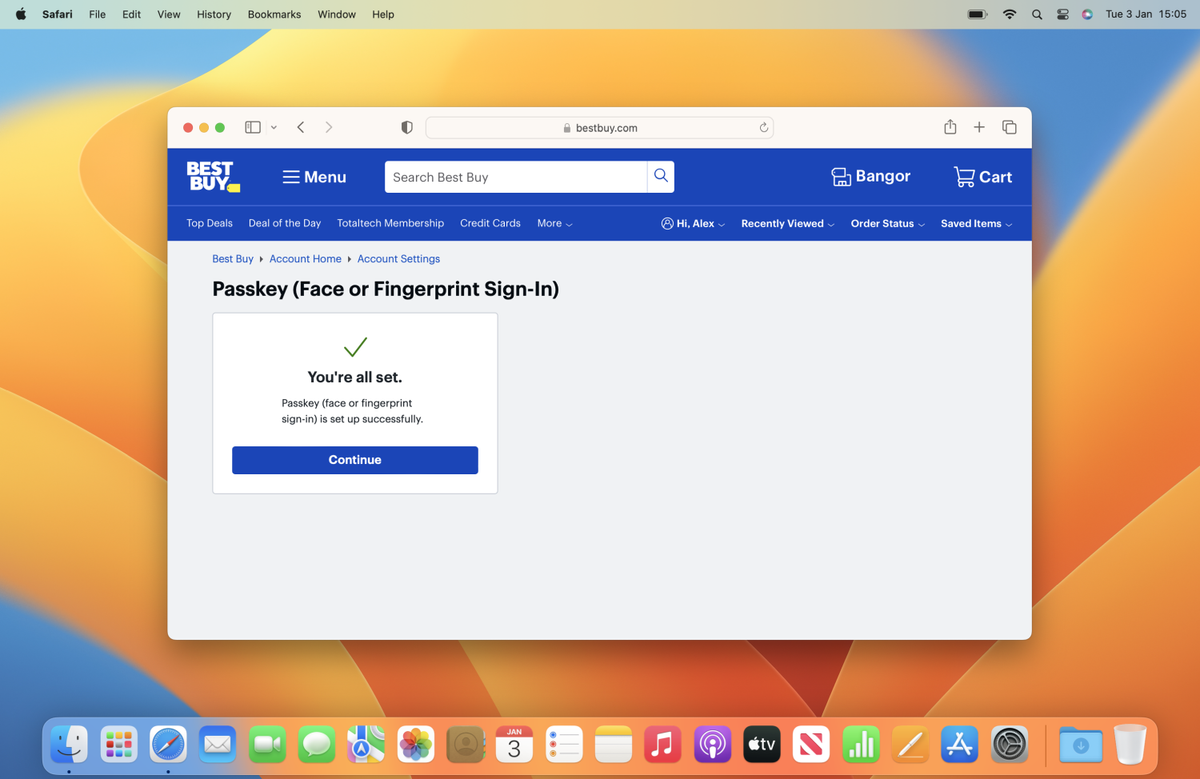 How to use passkeys in macOS Ventura and iOS 16 | TechRadar