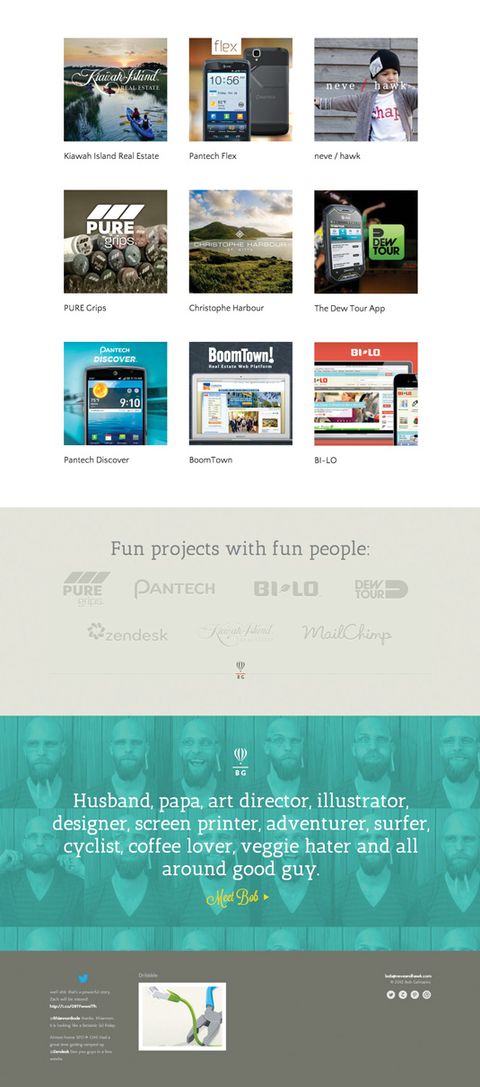 Art director harnesses CSS to create cool portfolio | Creative Bloq