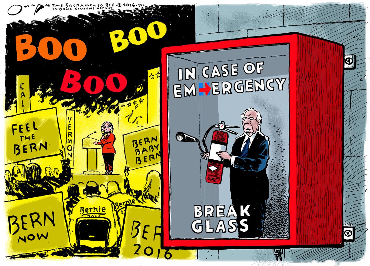 7 hilarious political cartoons inspired by the Democratic National ...