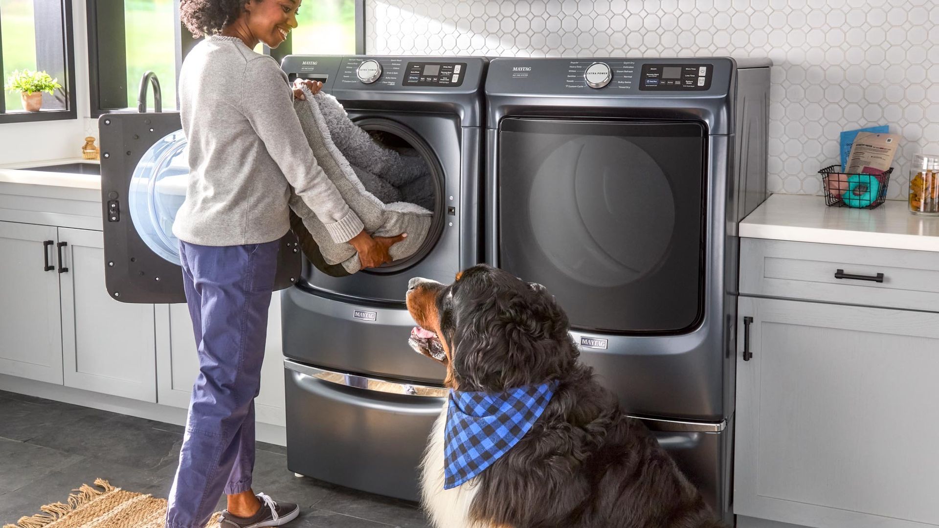 Maytag Smart Pet Pro Washer and Dryer review | Tom's Guide