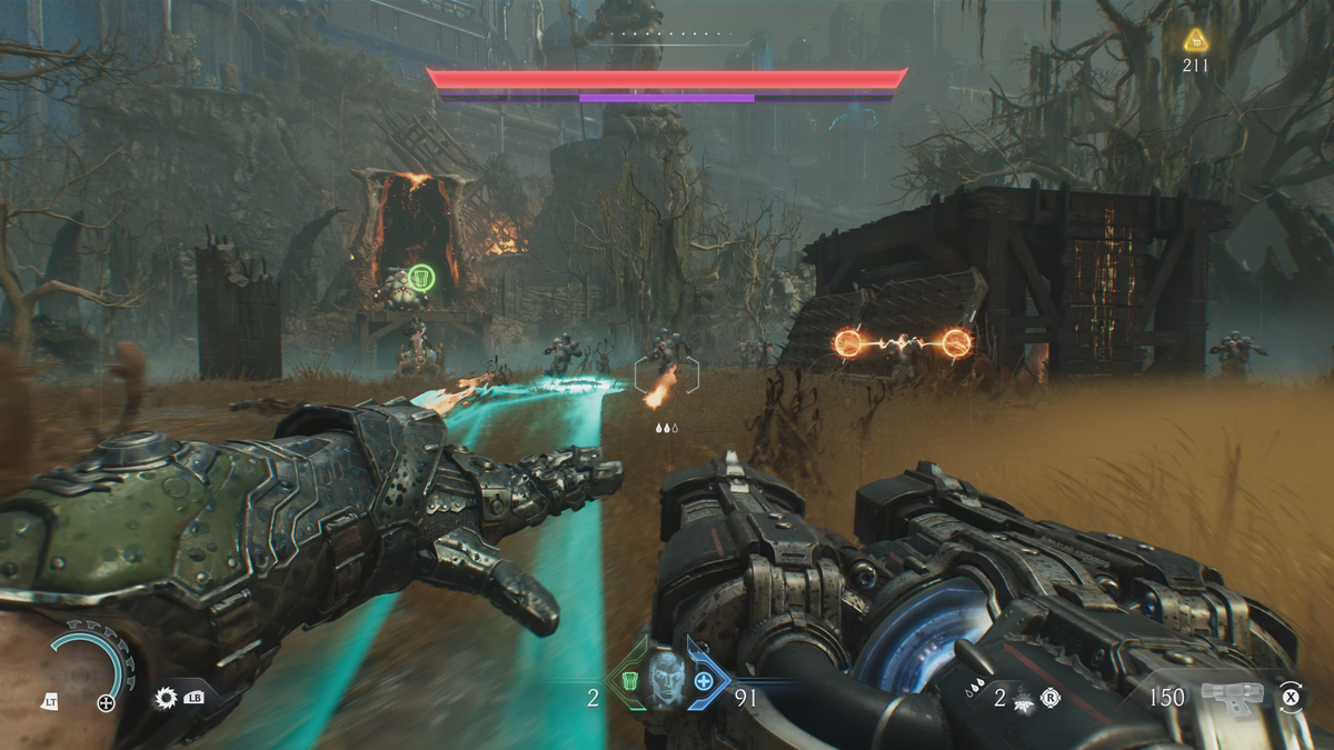Doom: The Dark Ages' weighty shield saw and gory melee are vital to its ...