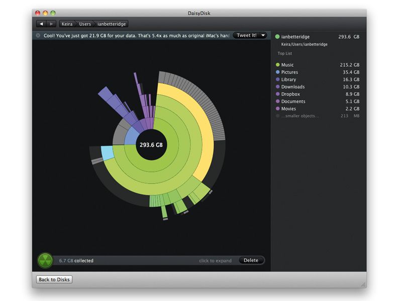 DaisyDisk 2.0.6 review | TechRadar