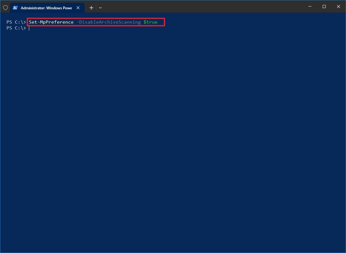 How to manage Microsoft Defender Antivirus with PowerShell on Windows ...