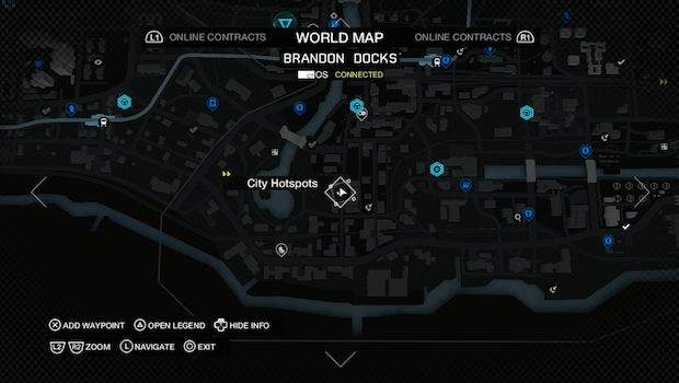 Watch Dogs City Hotspots locations guide: Page 2 - Page 2 | GamesRadar+