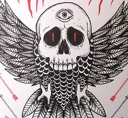 Cool timelapse of band logo art creation | Creative Bloq